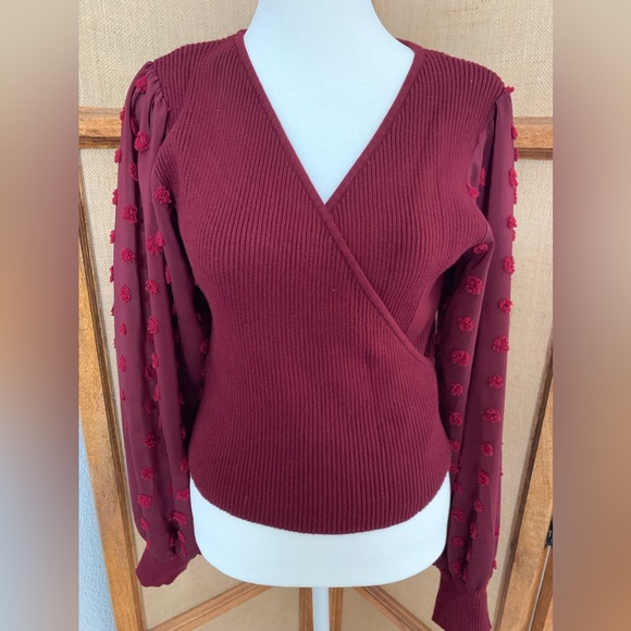 Lulus | Sweaters | Lulus Faux Wrap Sweater | Poshmark